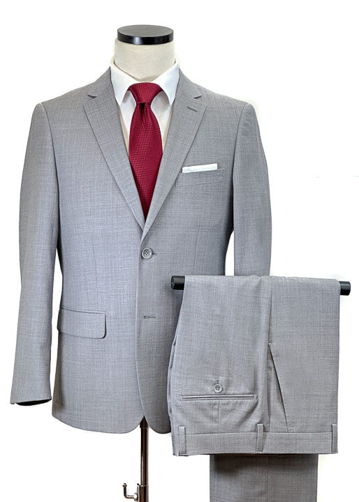 Light Grey Slim Fit Suit – Rome's Tuxedos & Suits
