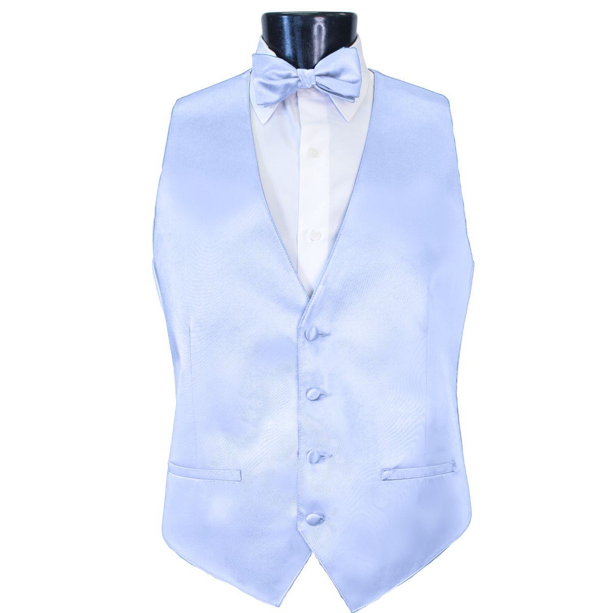 Ice Blue Modern Solid Vest – Rome's Tuxedos & Suits