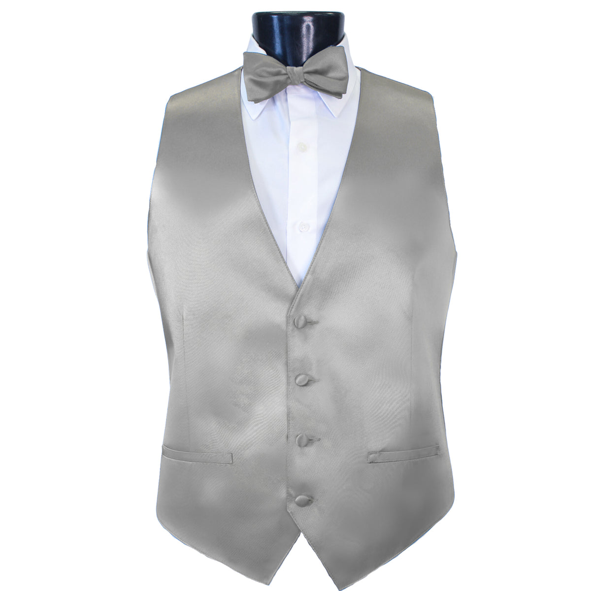 Platinum Modern Solid Vest – Rome's Tuxedos & Suits